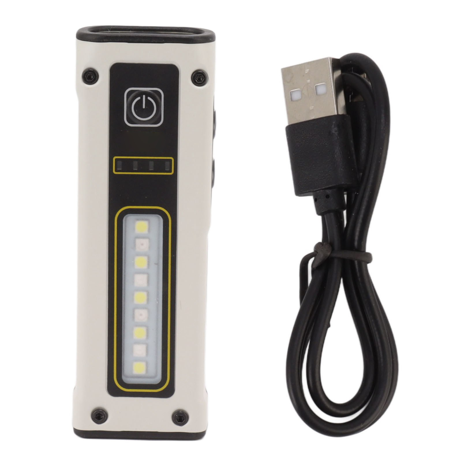 KAUU Mini Dual Light Source Flashlight 800mAh Type C Charging ...