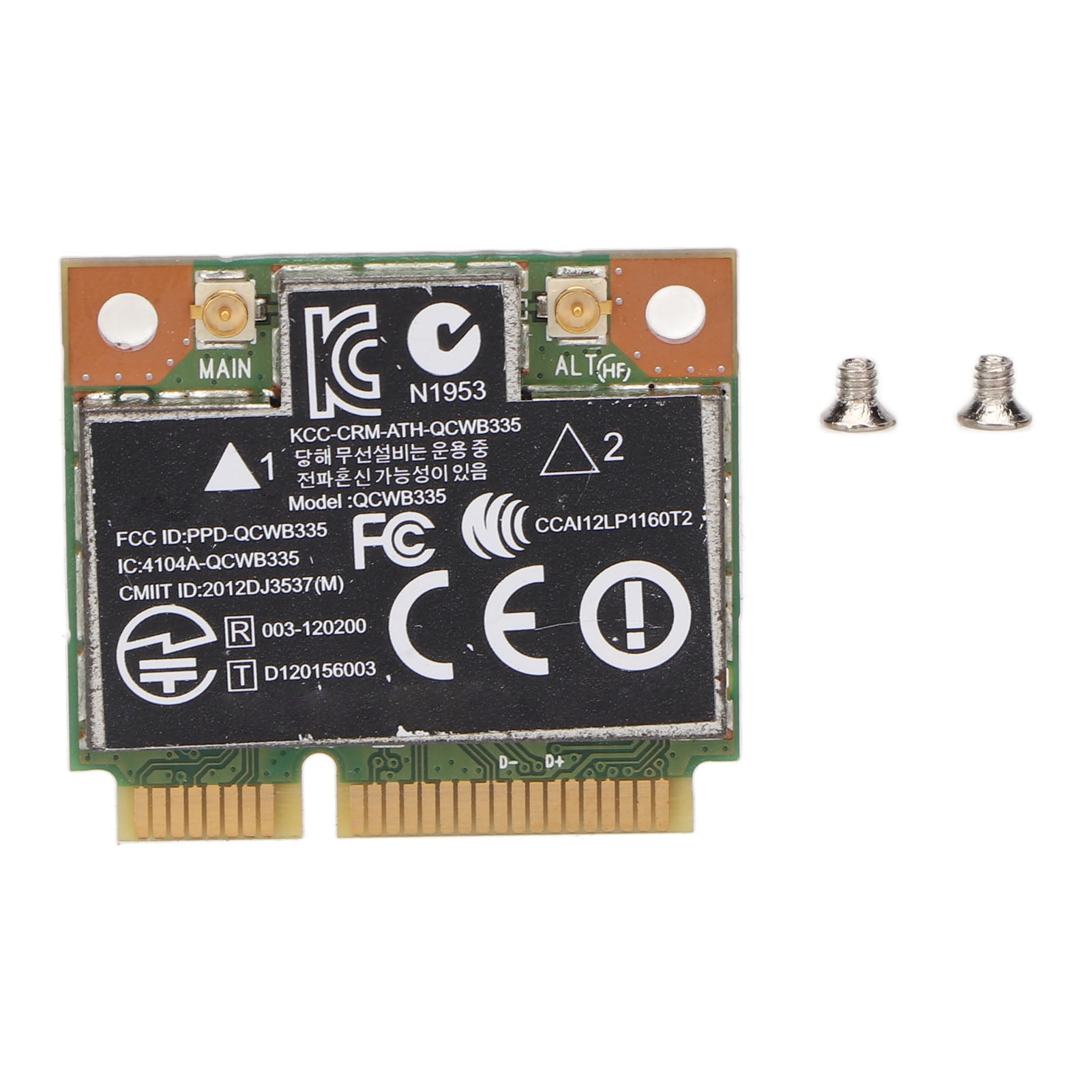 KAUU Mini PCIe Network Card NIC Adapter High Speed 300M BT4.0 Wireless ...