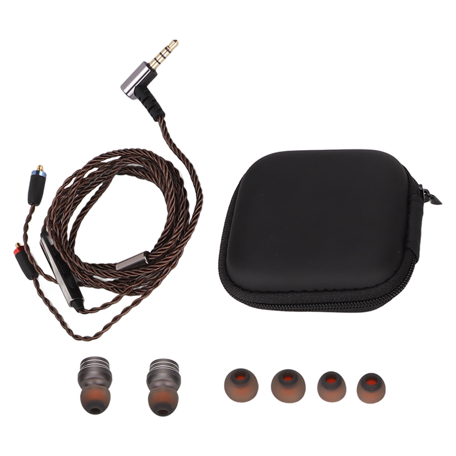 KAUU Monitor Earbuds Stereo HiFi Sound Detachable Cable Noise Isolating ...