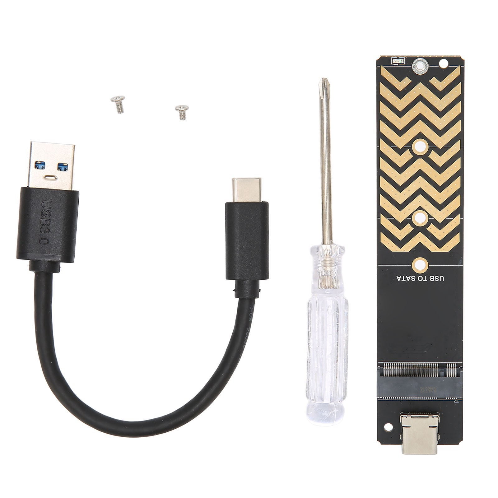 KAUU NGFF to Type C Riser Card 6Gbps Transmission Immersion Gold ...