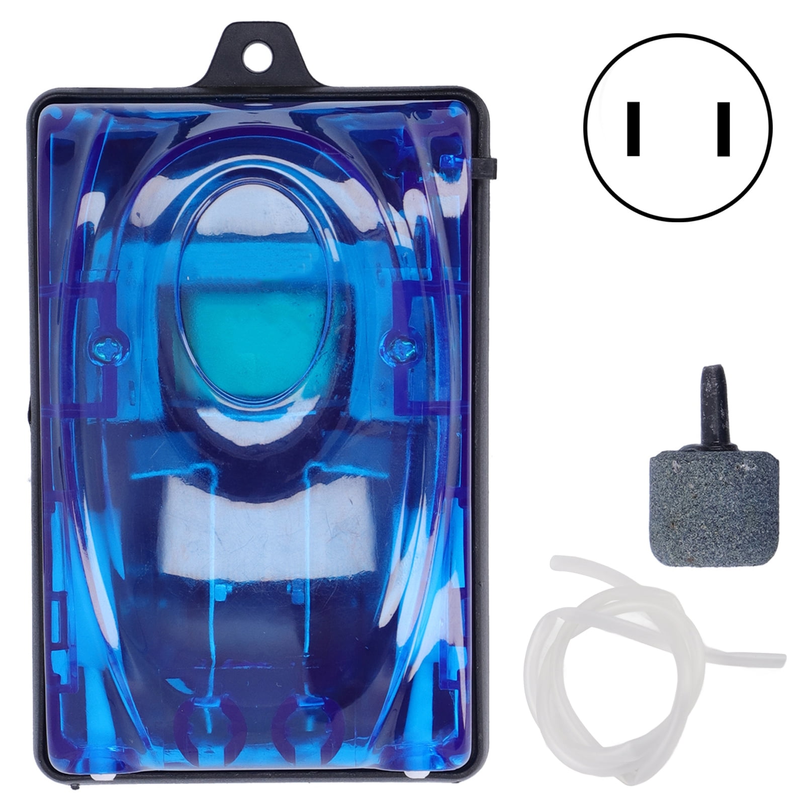 KAUU Powerful Fish Tank Air Pump Quiet Operation Double Outlets with ...