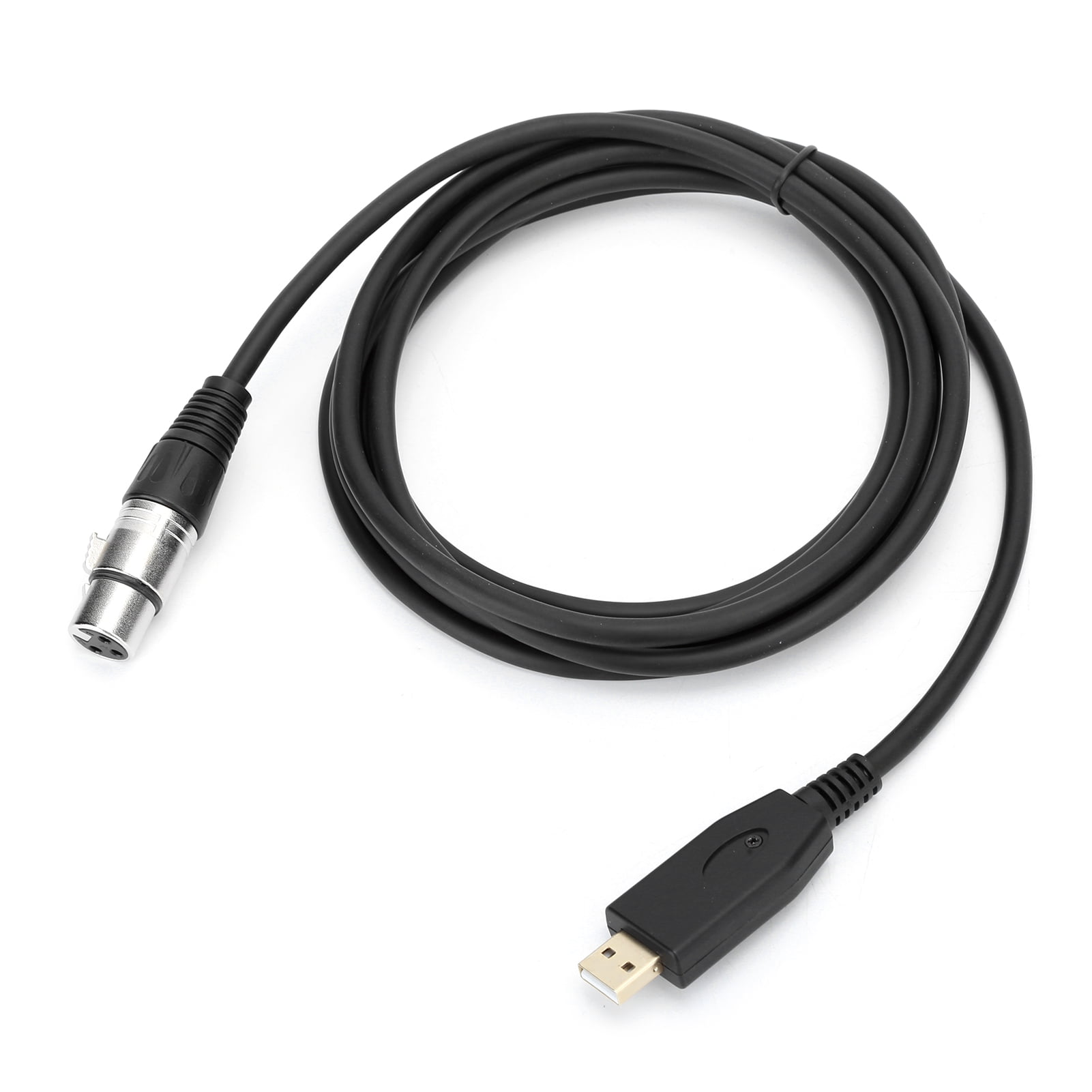 KAUU Professional USB Male to XLR Female Microphone Link Cable USB MIC ...