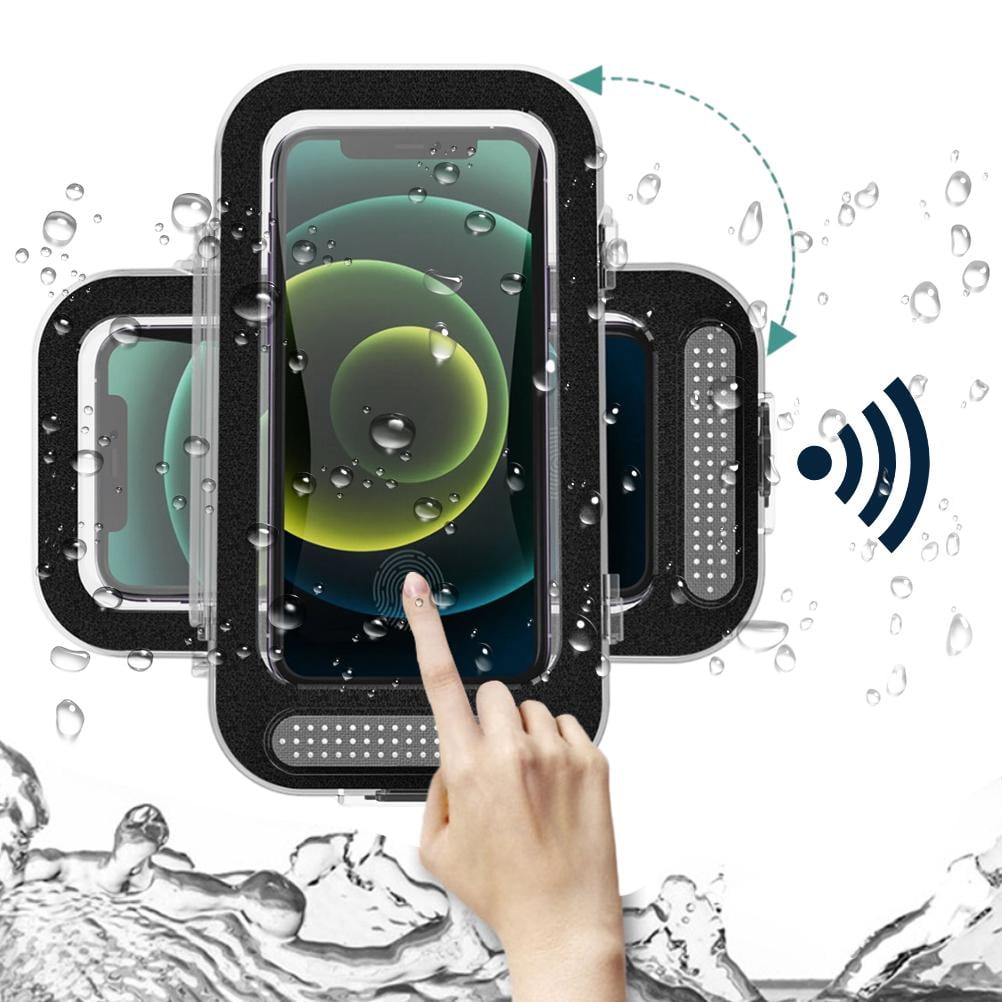 KAUU Shower Phone Holder Anti Fog Waterproof Phone Wall Mount for ...