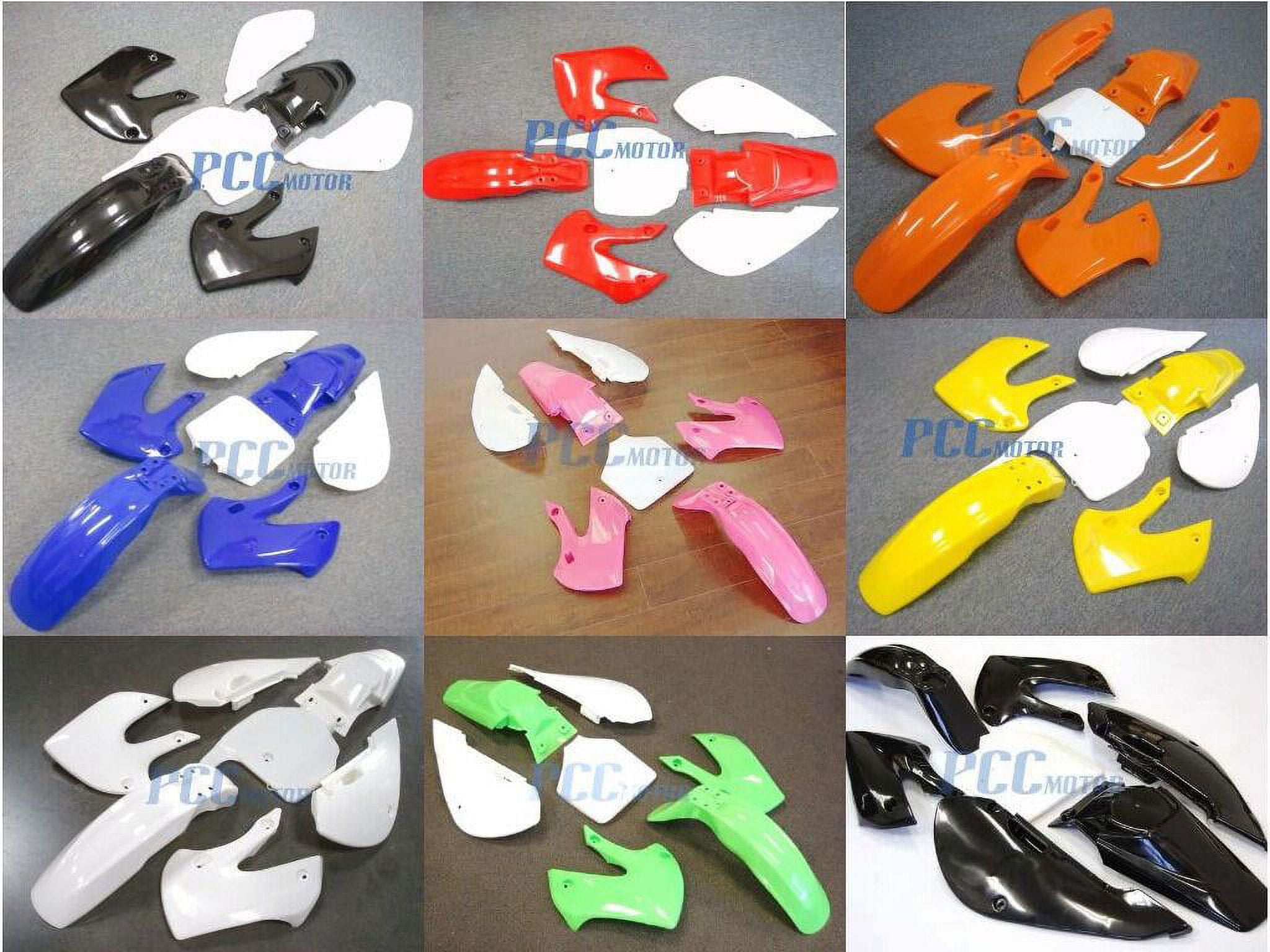 KAWASAKI CARBON FIBER PLASTIC KLX 110 DRZ110 KLX/DRZ PS12 - Walmart.com