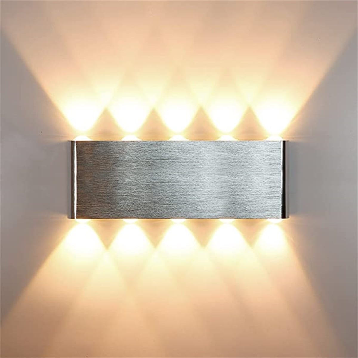 KAWELL 10W Modern Wall Sconce LED Wall Light Up Down Indoor LED Wall ...