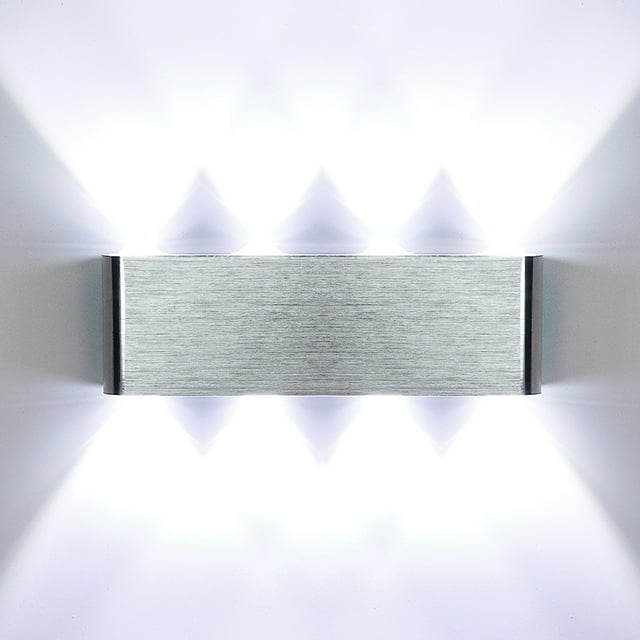 KAWELL 8W Modern Wall Sconce LED Wall Light Up Down Indoor LED Wall ...