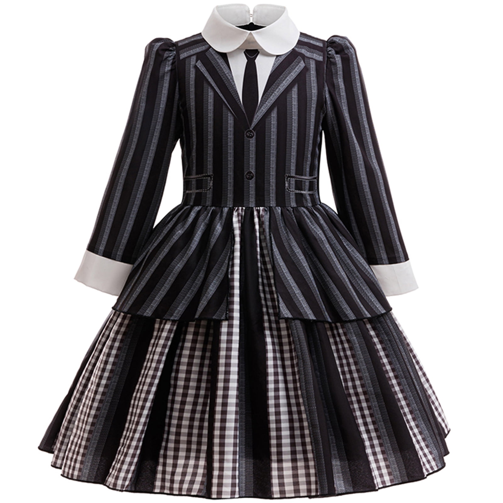 KAWELL Black Costume for Girls, Academy Uniform Outfits Cosplay with ...
