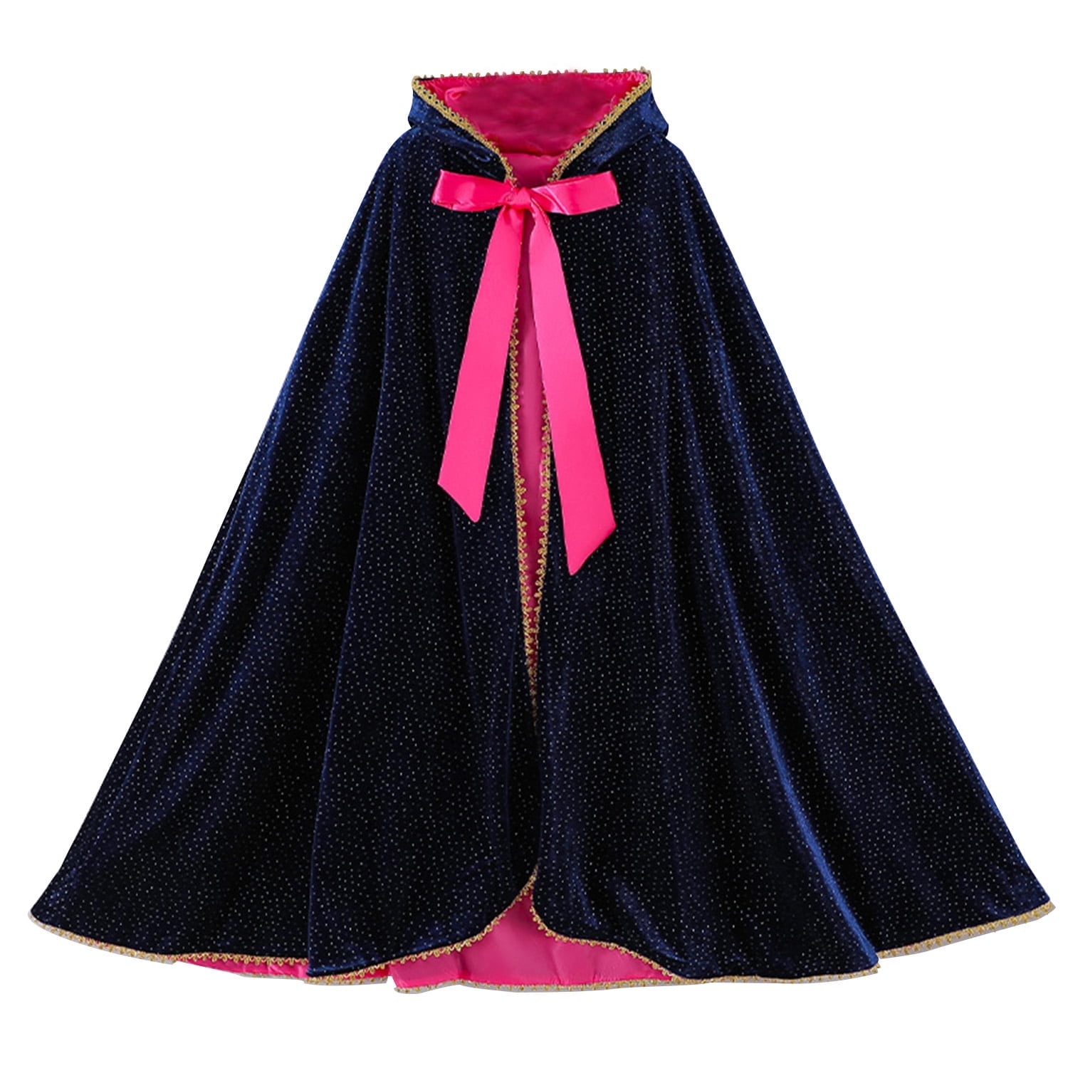KAWELL Princess Cloak with Hood Girls Cape child Toddler Costume Dress ...