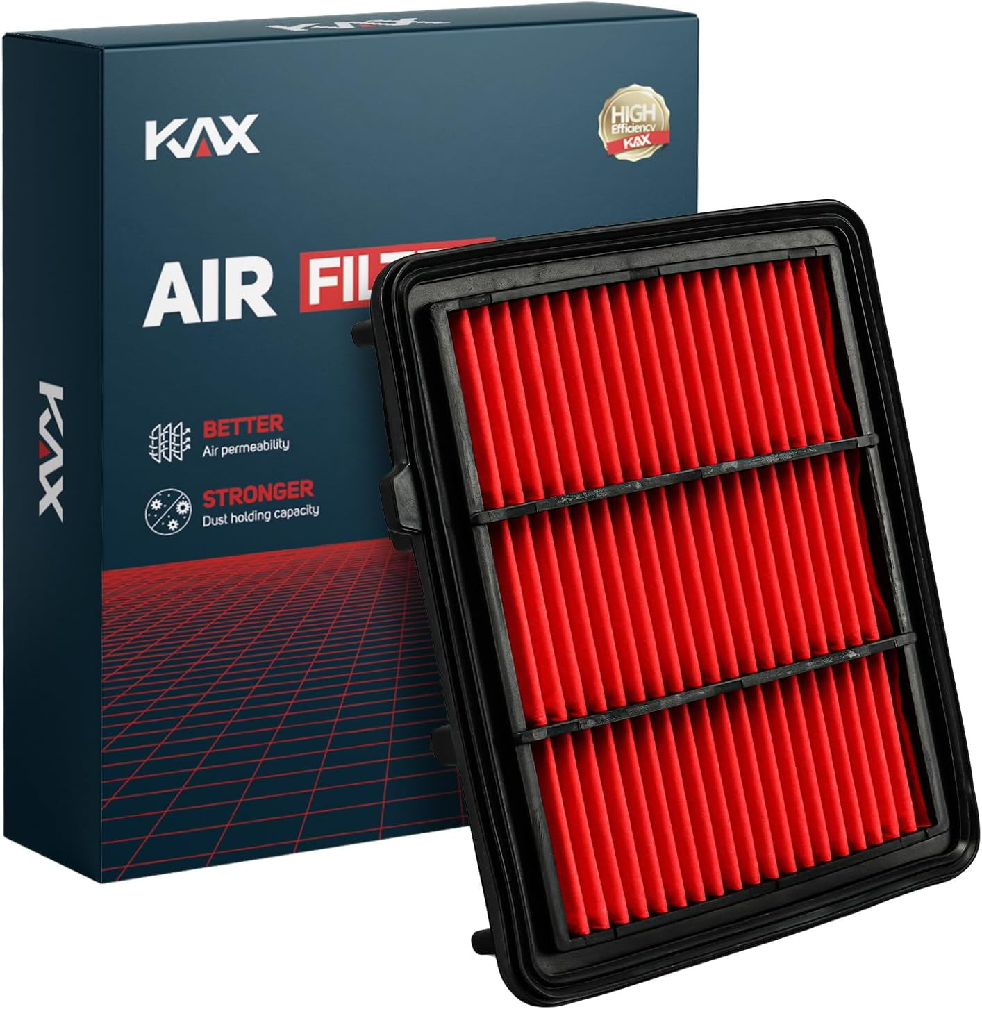 KAX CA12290 Premium Engine Air Filter, Replacement for Honda Accord ...