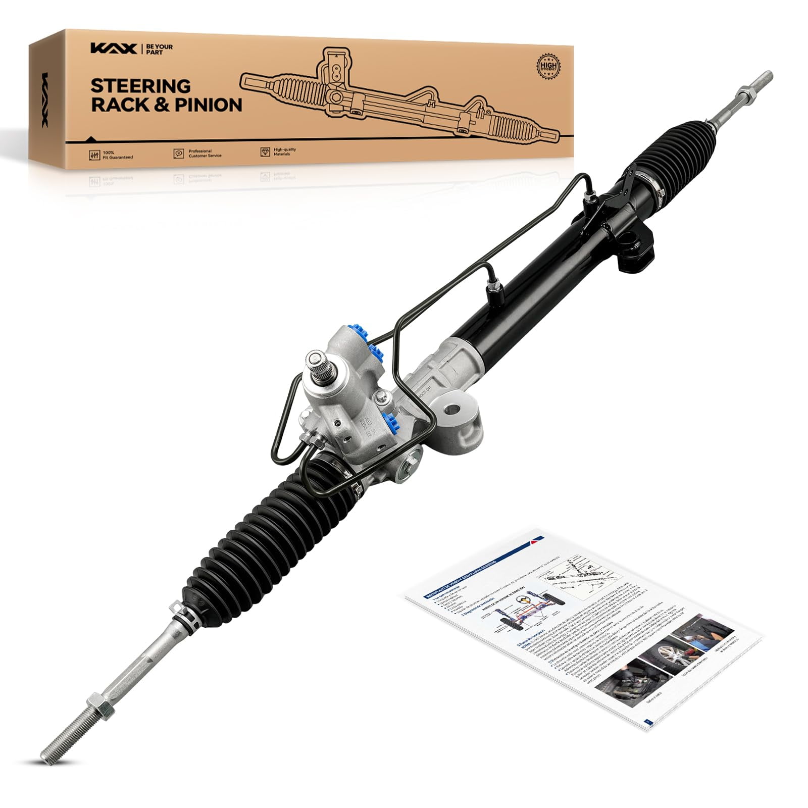 KAX Hydraulic Power Steering Rack and Pinion Compatible with Maxima ...