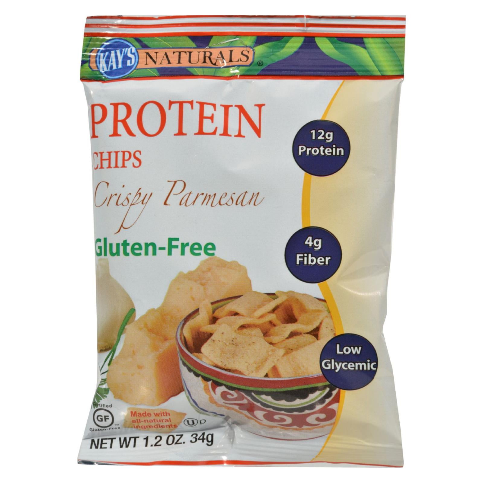 KAY'S NATURALS BETTER BALANCE PROTEIN CHIPS CRISPY PARMESAN, 1.2 OZ ...