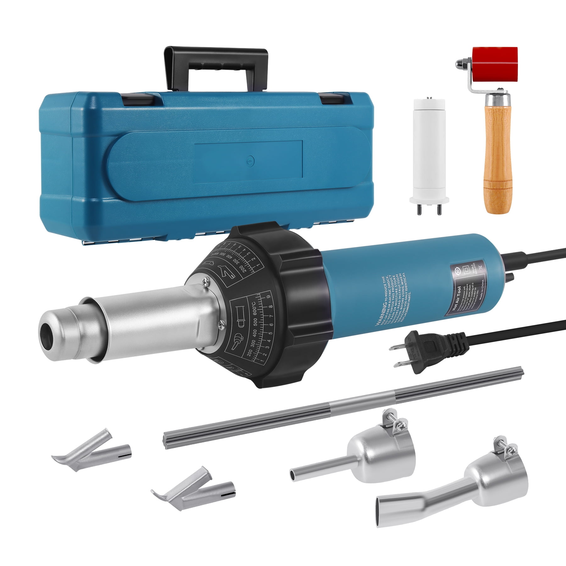 KAYESAMPRA 1600W Hot Air Torch Plastic Welding Gun Vinyl Welder Pistol ...