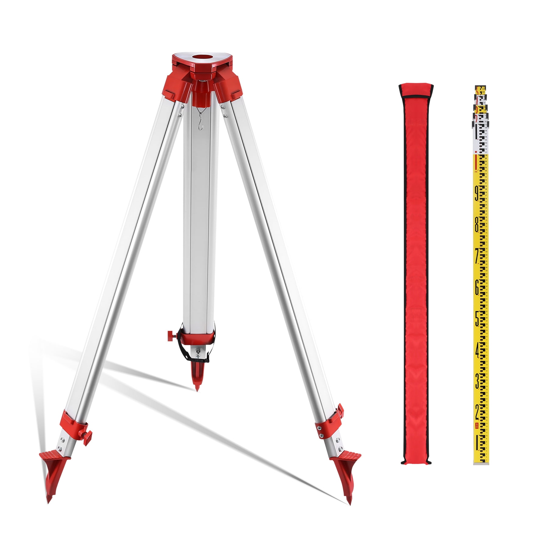 KAYESAMPRA Double-side Surveying Tripod 65" Extended Height + Aluminum ...