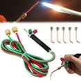 KAYESAMPRA Mini Gas Welding Gun Cutting Acetylene Torch Kit Soldering ...