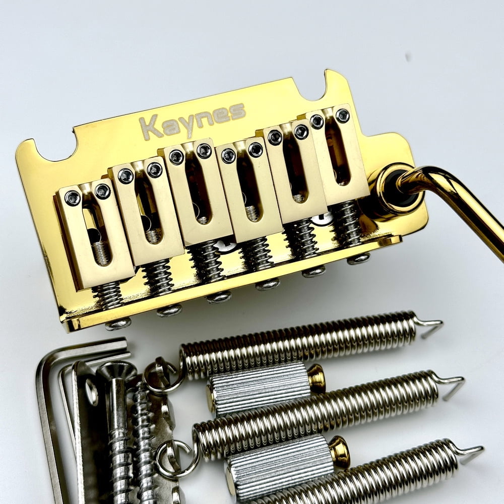 KAYNES 2 post point Electric Guitar Tremolo System Bridge With Brass Block for ST and suhr ...
