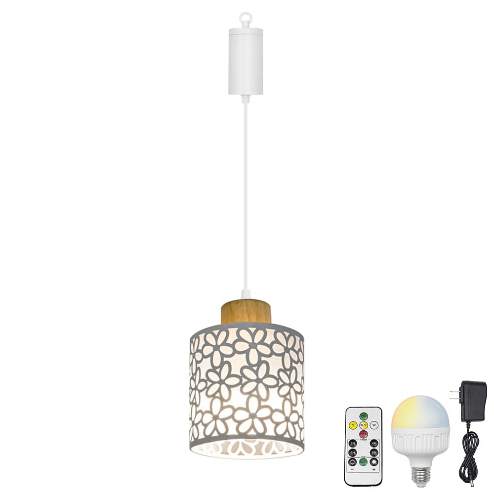 KAYYELAMP 1Pcs Rechargeable Battery Adjusted Height Hanging Light ...