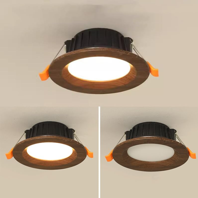 KAYYELAMP 3-Pack 5W Recessed Spotlights Warm White Lighting Vintage ...