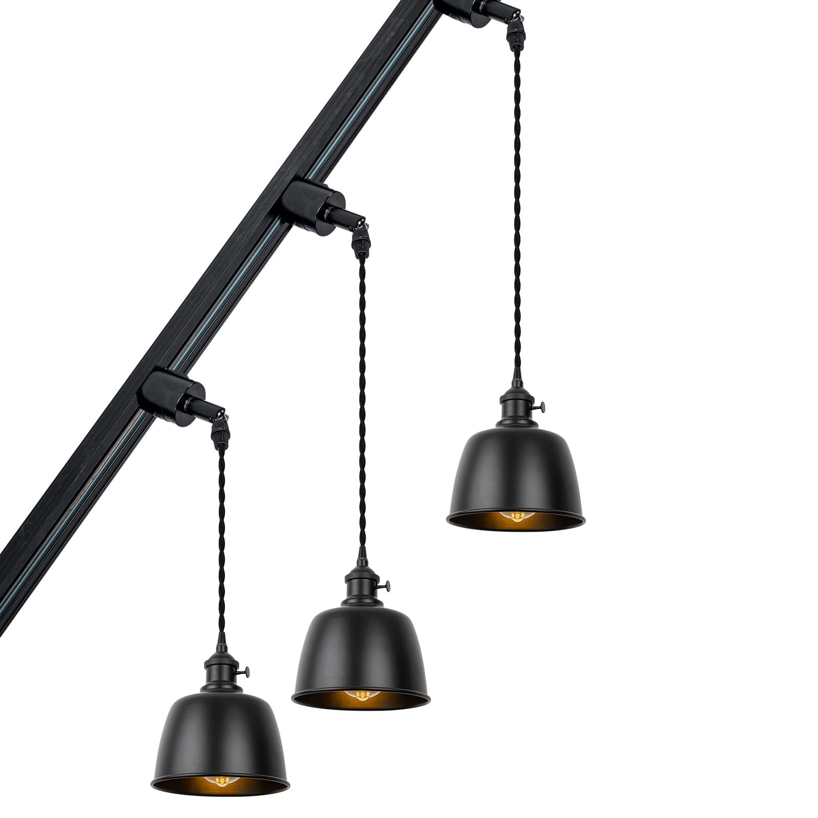 KAYYELAMP 3-Pack Inclined Position Roof Tracking Lamp H-Type Adjusted ...