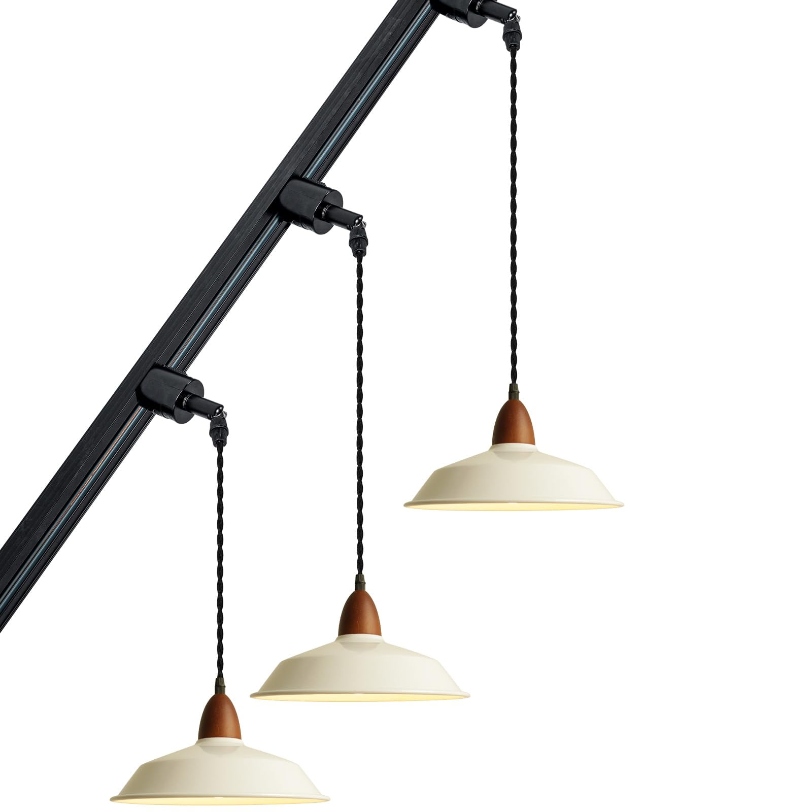 KAYYELAMP 3-Pack Inclined Position Roof Tracking Lamp H-Type Adjusted ...