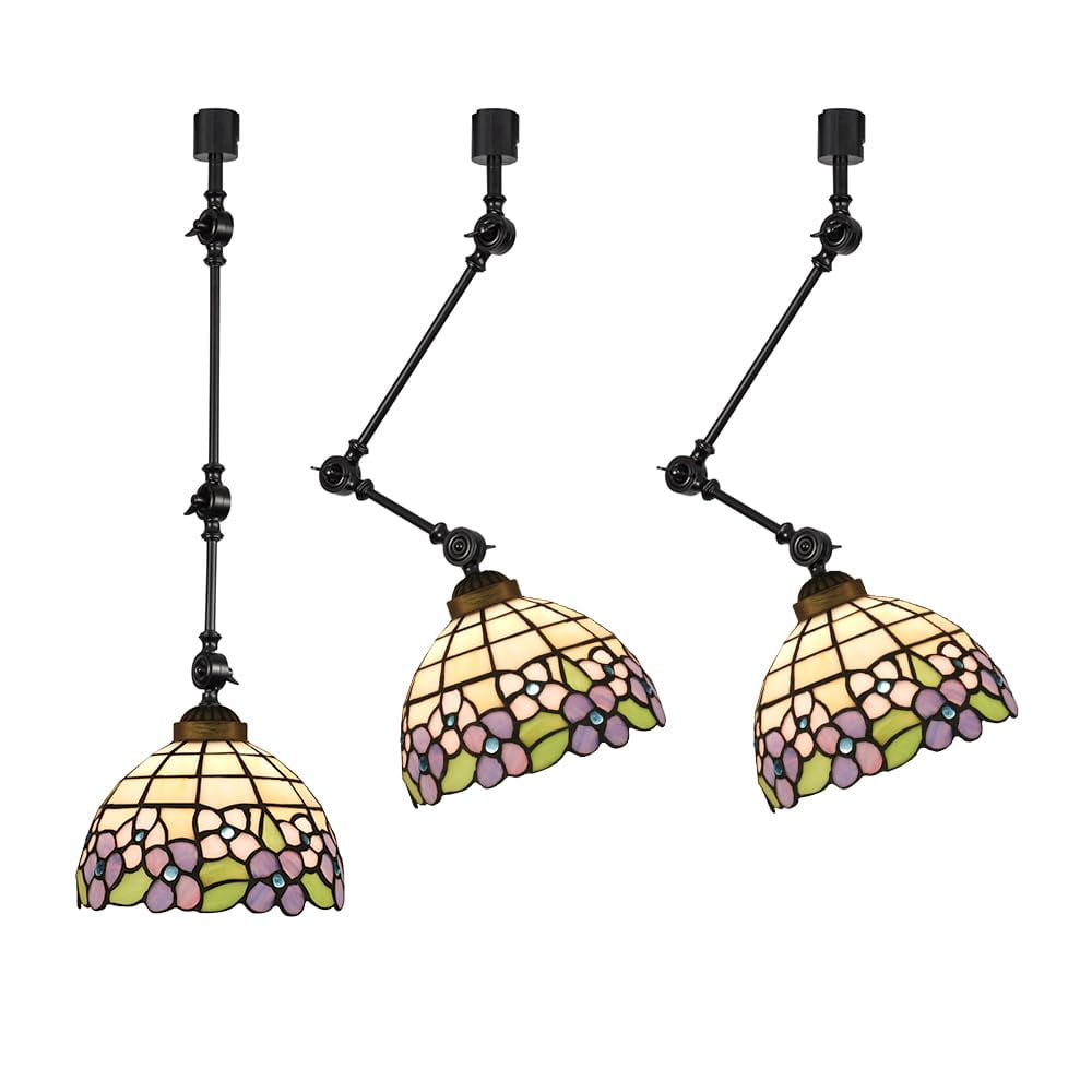 KAYYELAMP 3Pcs H-Type Track Lighting Adjust Angle Tiffany Ceiling Lamp ...