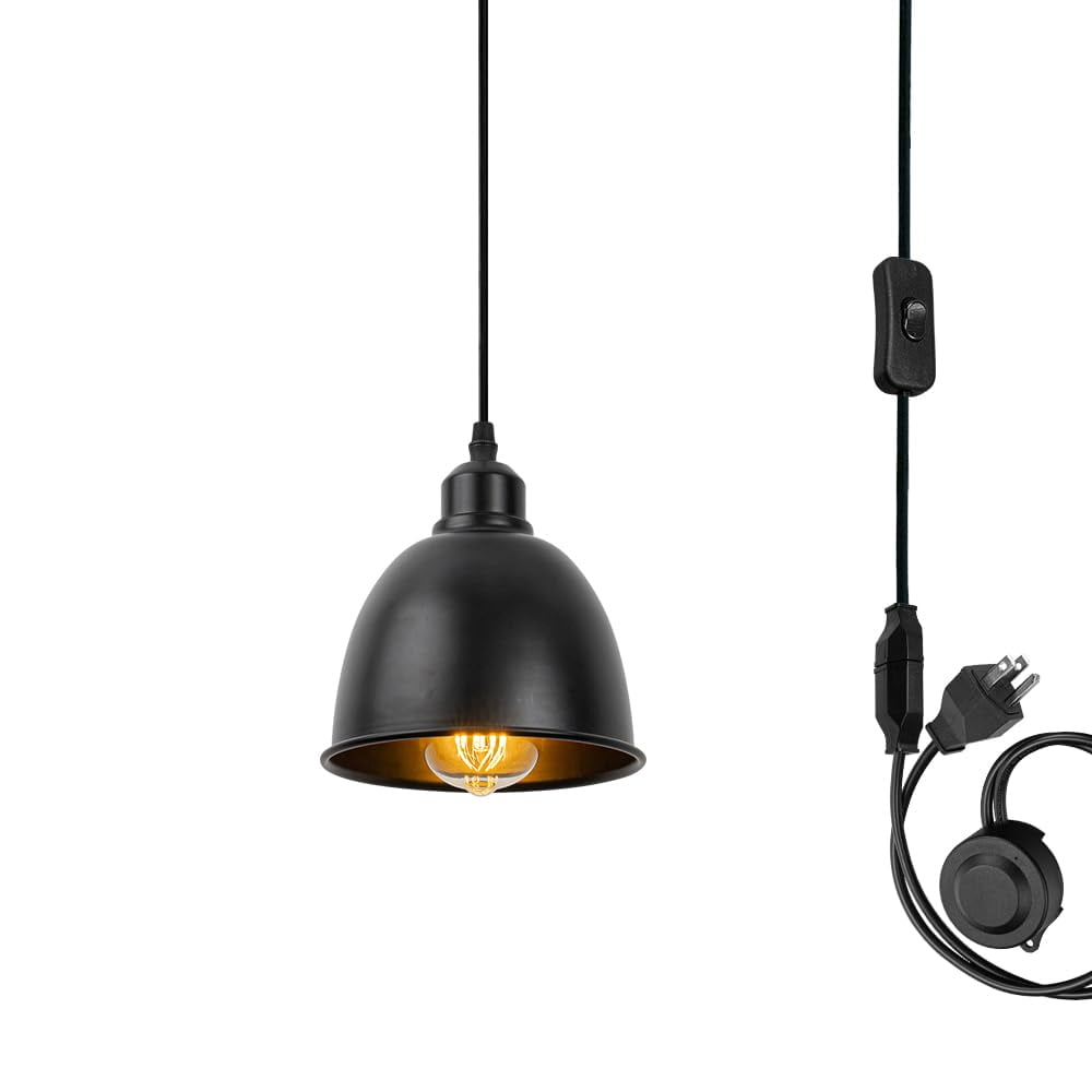 KAYYELAMP Detachable Motion/Light Sensor Sensitivity Hanging Light with ...
