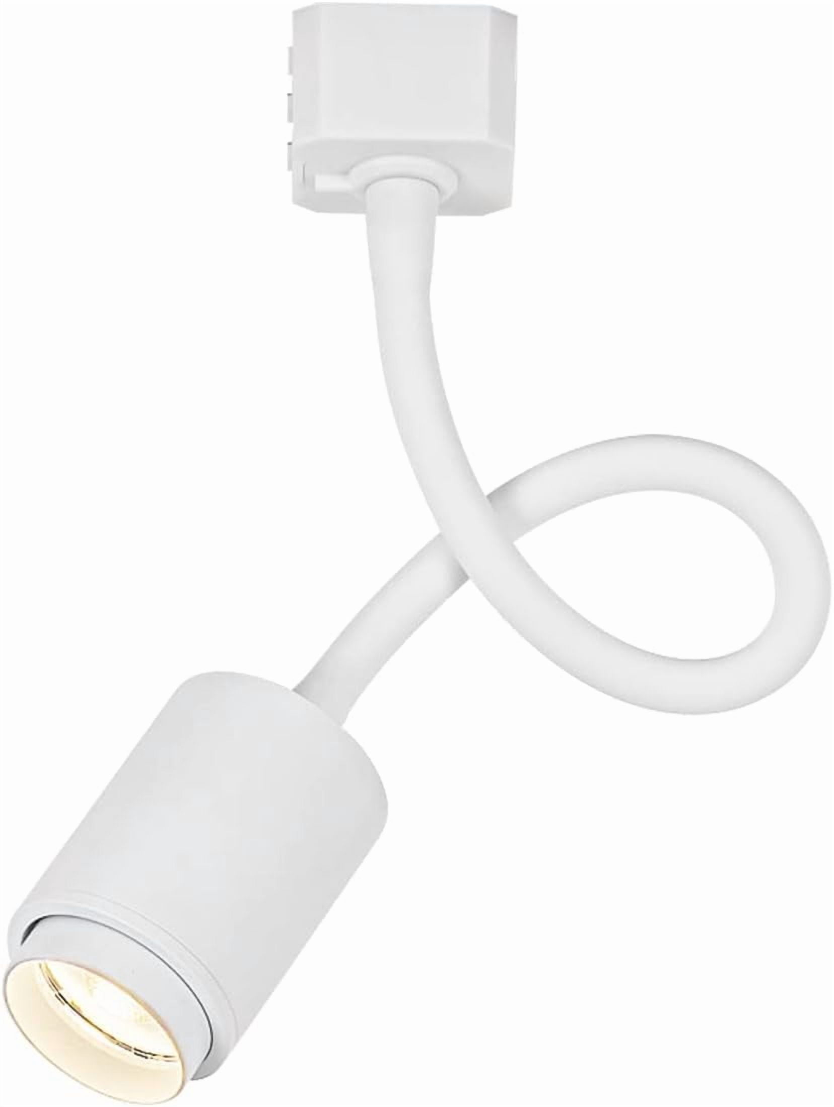 KAYYELAMP Flexible Hose Mini Black Aluminium Spotlight H-Type Track ...