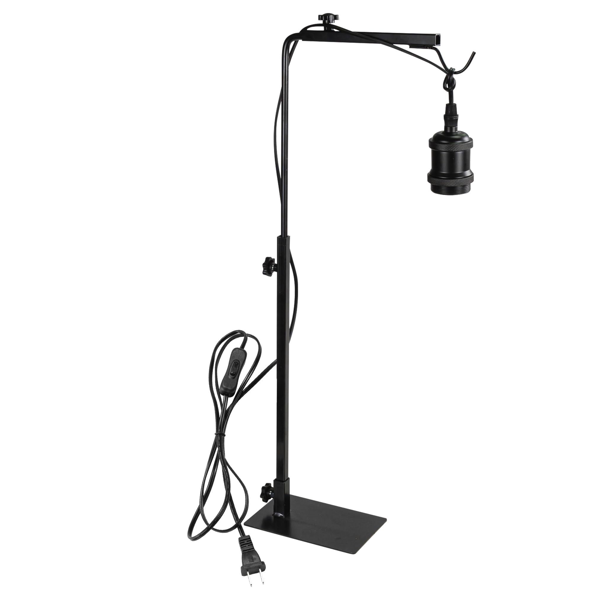 KAYYELAMP Free Standing Plant Grow Stand Adjustable Height 5.9 Feet ...