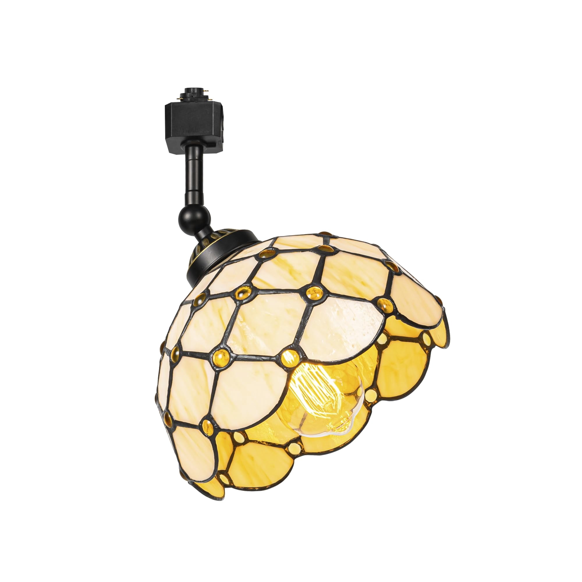 KAYYELAMP H-Type Track Head Lighting Mini Adjustable Angle E26 Base ...