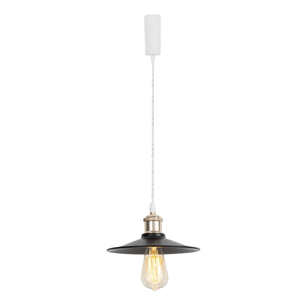 KAYYELAMP H-Type Track Lamp French Gold Base,Black Metal Shade,Adjusted ...