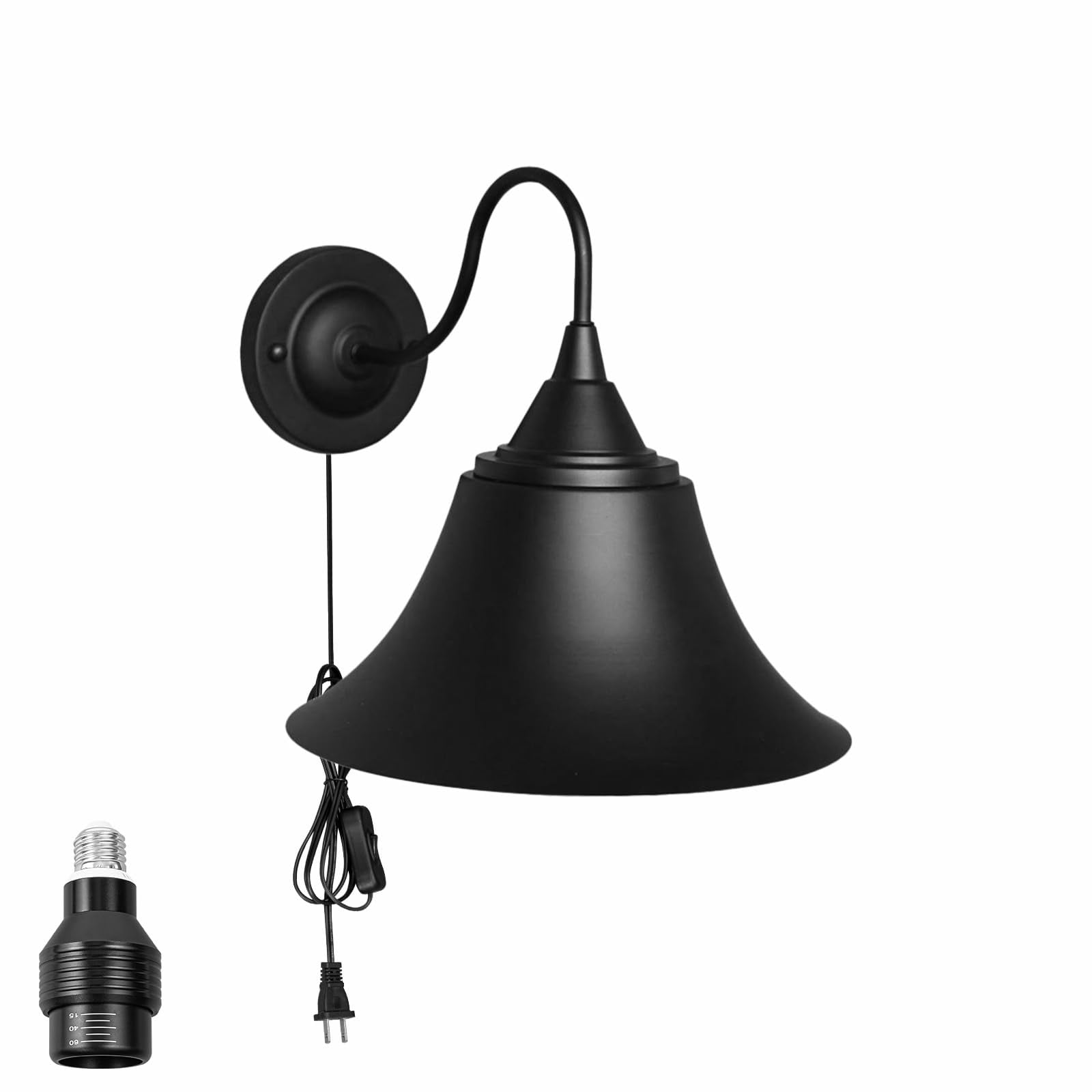 KAYYELAMP Hook Mounted Plant Light Full Spectrum 4500K 10W Adjusted ...