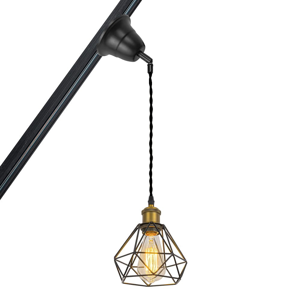 KAYYELAMP Retro Design Track Lighting Fixture for Inclined Position ...