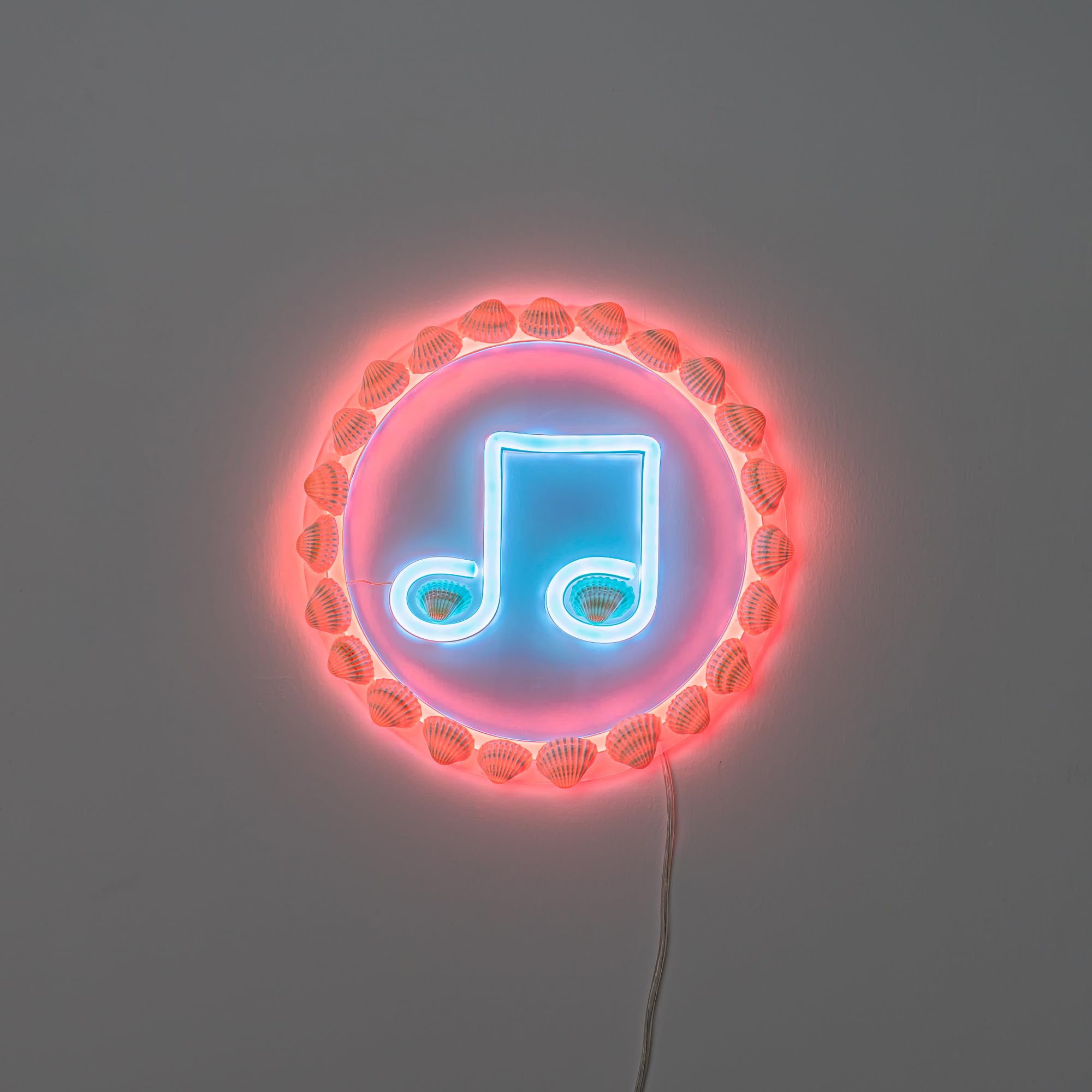 KAYYELAMP Wall Ambient Lighting Music Symbol Pattern with Shell ...