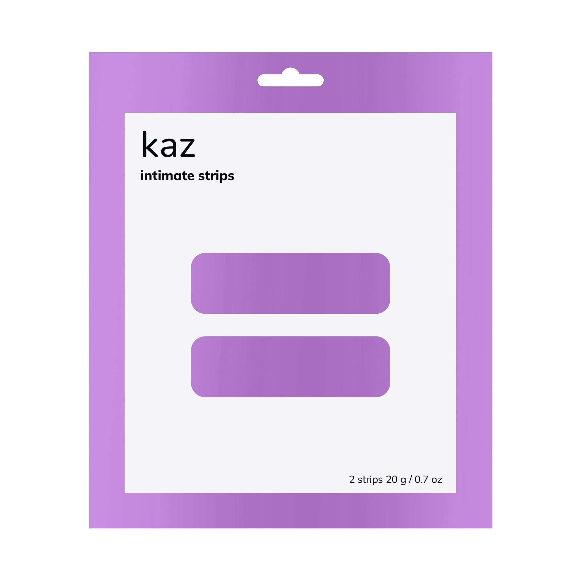KAZ Hydrogel Intimate Mask after Brazilian / Manzilian 1 Strips Pair .7 ...
