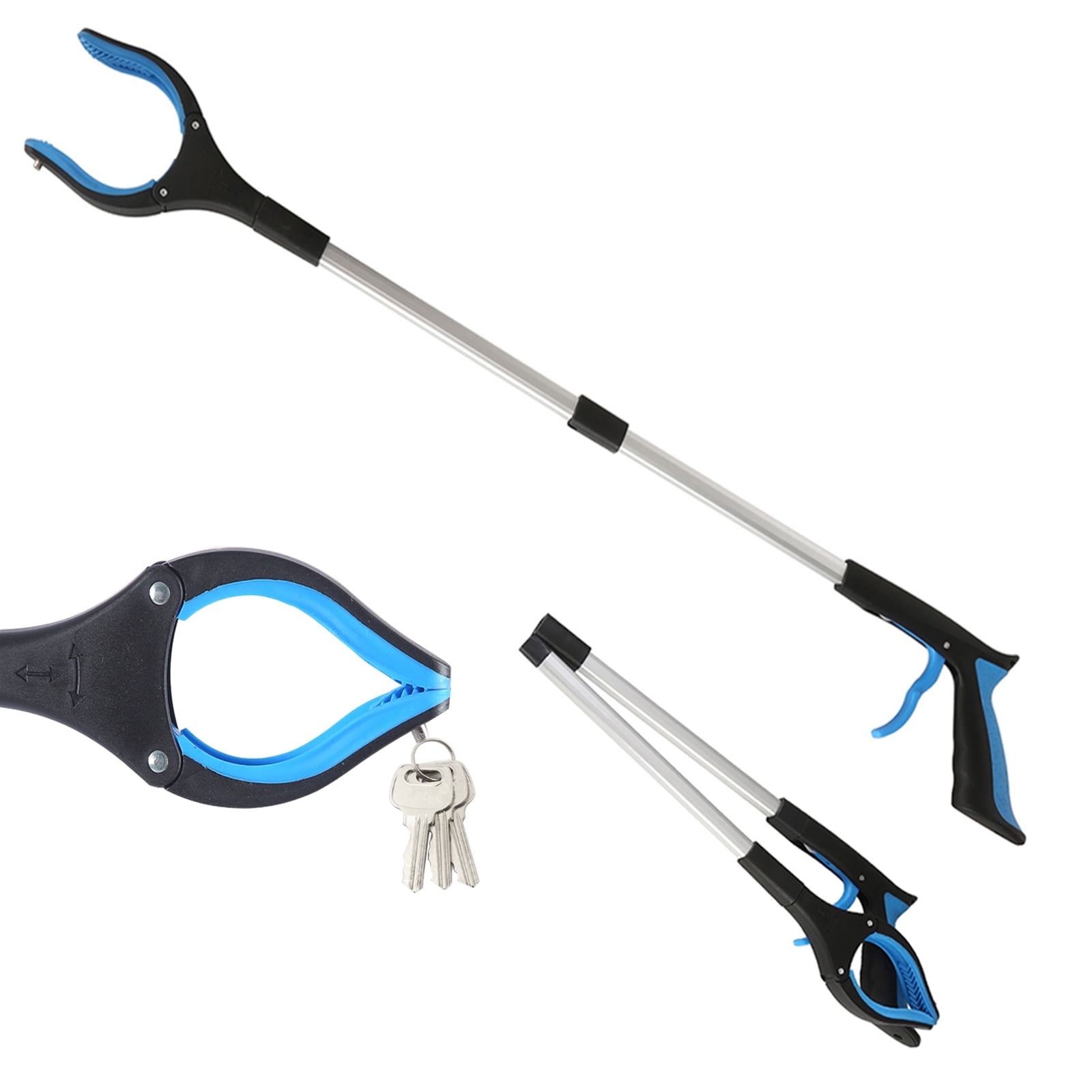 Foldable Gripper and Reaching Tool 32" Extra Long Reacher Grabber Tool ...