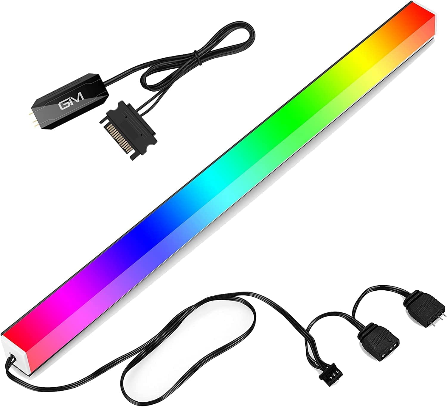 KB-14 Pro Magnetic RGB Light Strip for PC Case, 1.1ft ARGB LED Strip ...