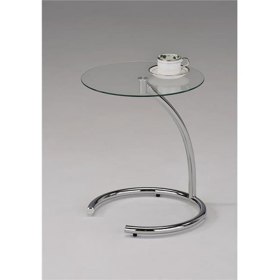 KB 19 x 16 x 16 in. End Table - Chrome - Walmart.com