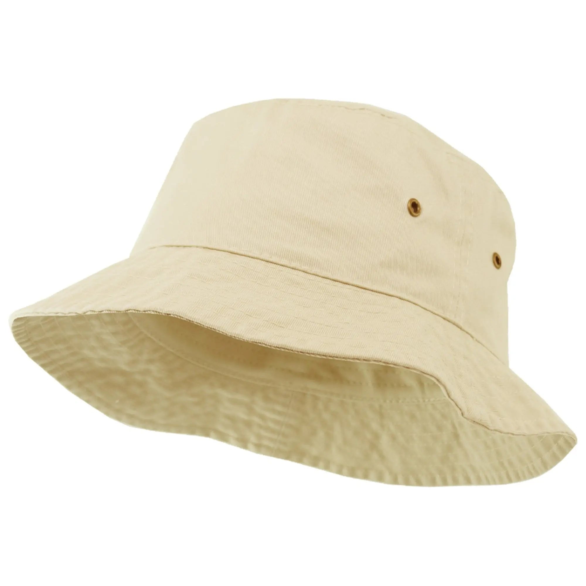 KB Ethos Men Solid Bucket Hat (Ivory) - Walmart.com