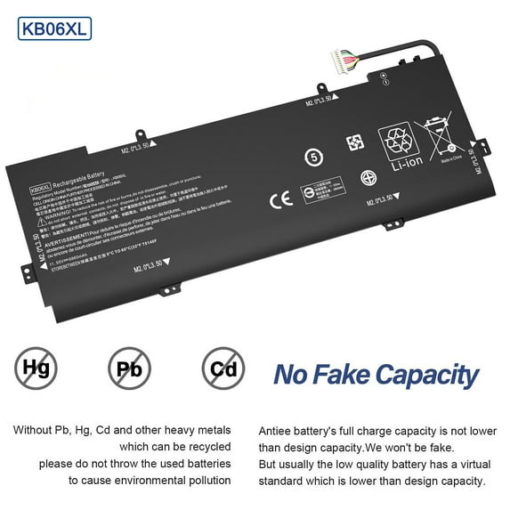 KB06XL Battery For HP Spectre x360 15-bl000 15-bl051sa 902401-2C1 HSTNN ...