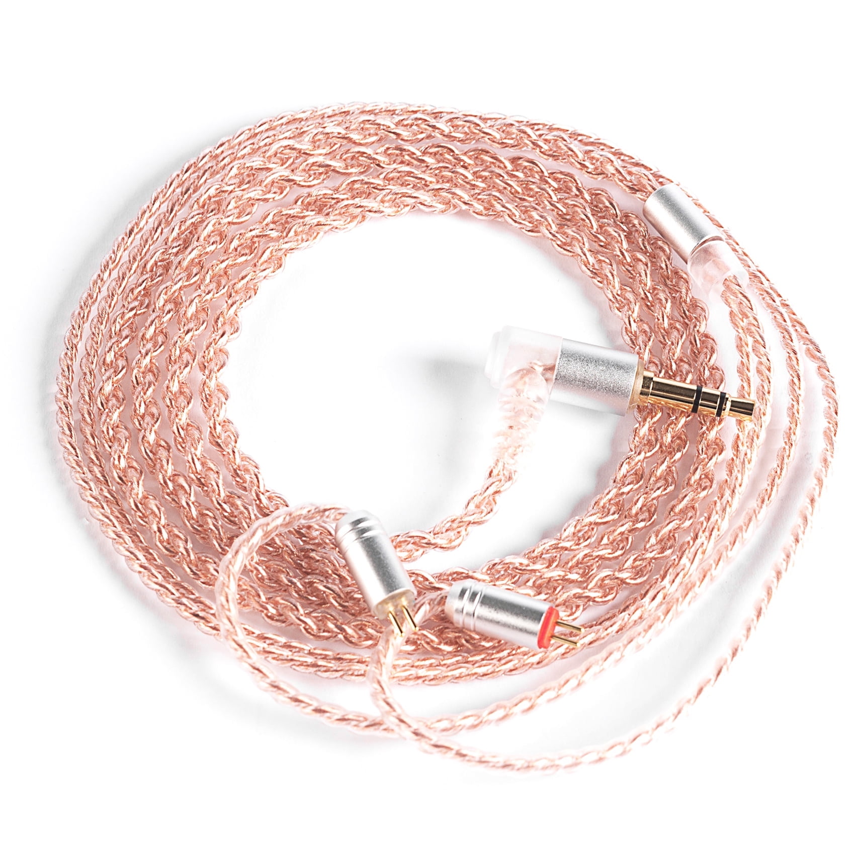 KBEAR 2PIN Earphone Upgraded Cable IN Ear Monitor Cable Headphone Cable ...
