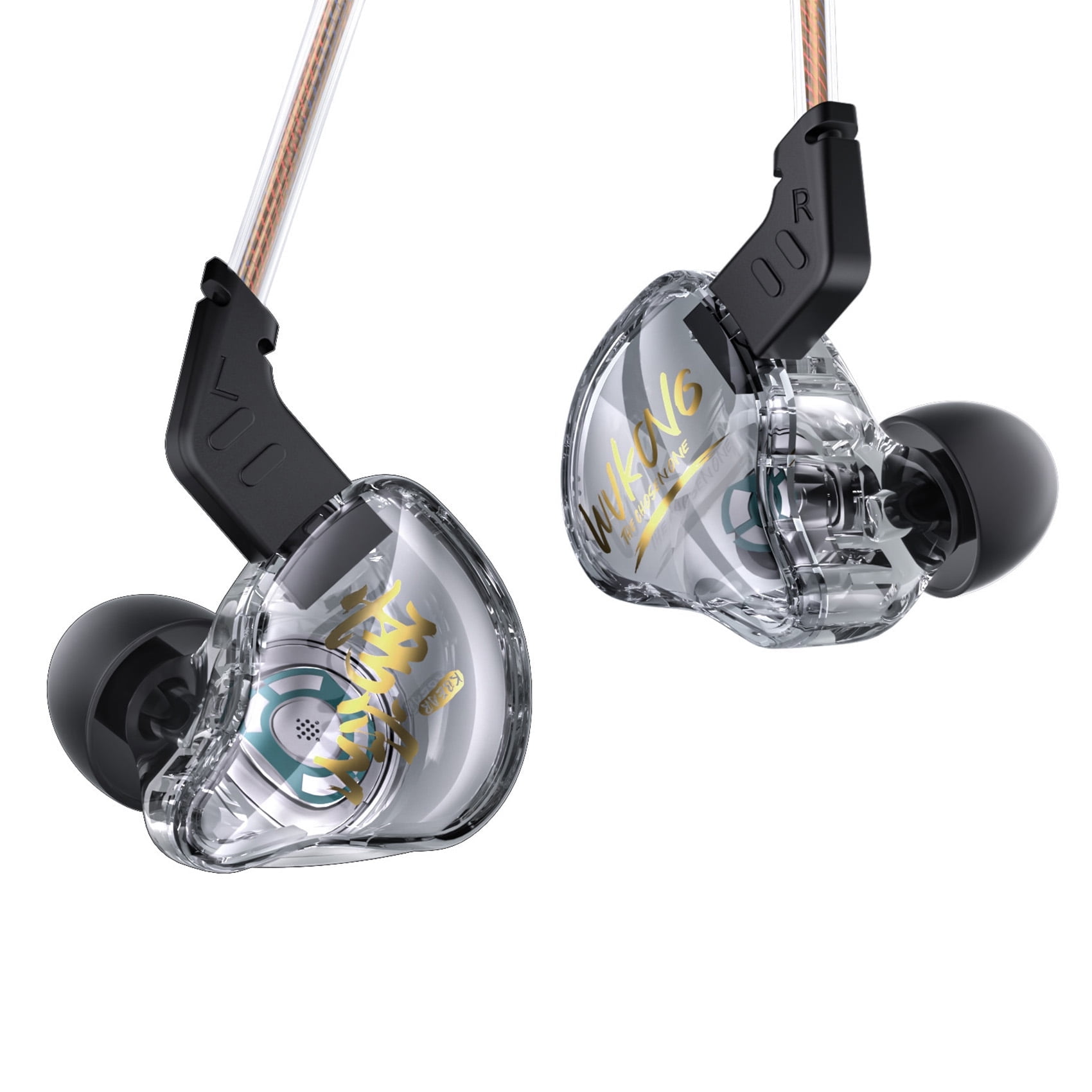 KBEAR K01 Iems For Gaming, Wired Gaming Earbuds, Noise Cancelling In ...