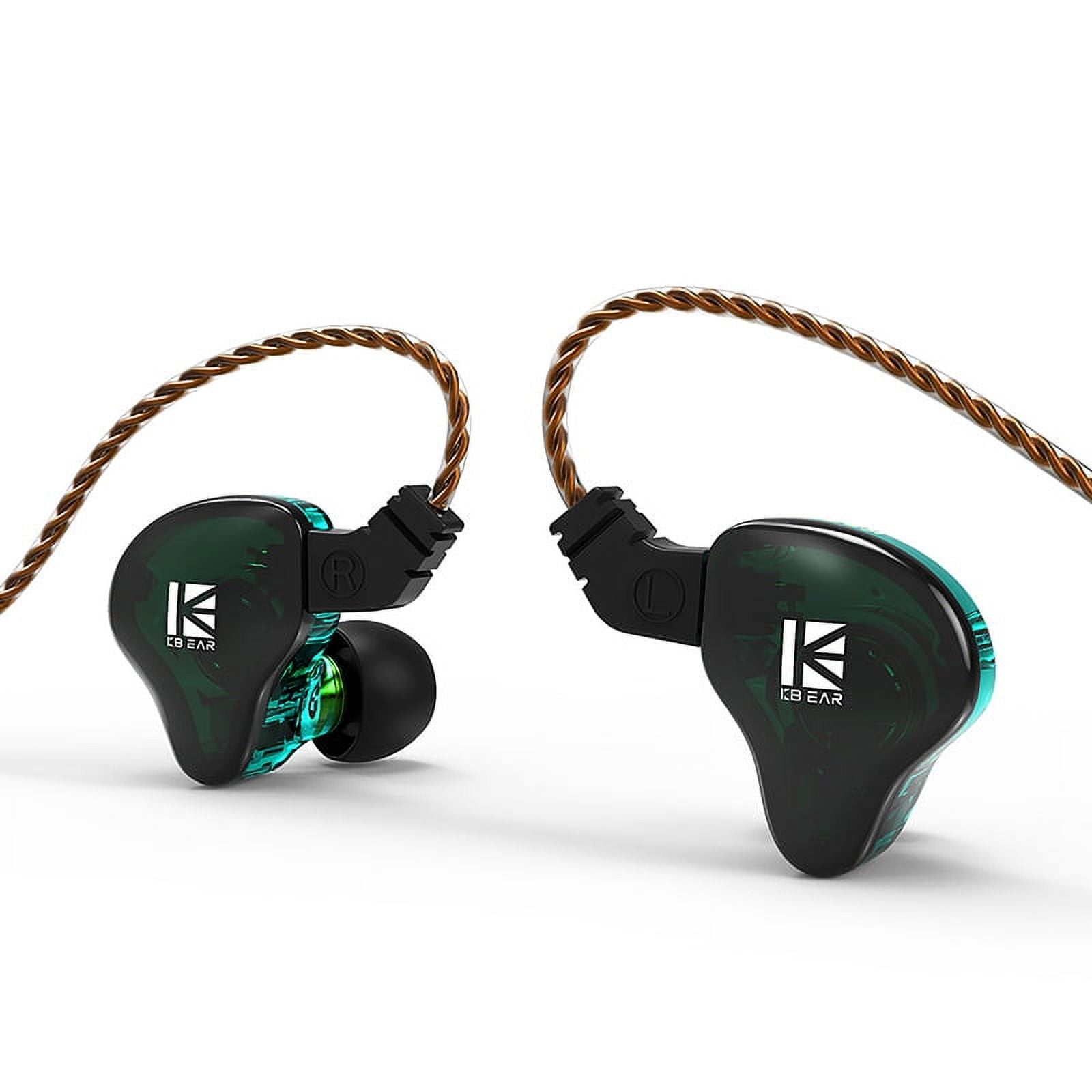 KBEAR KS2 Hybrid DD+BA In Ear Monitor HiFi Earphone Wired Earbuds ...