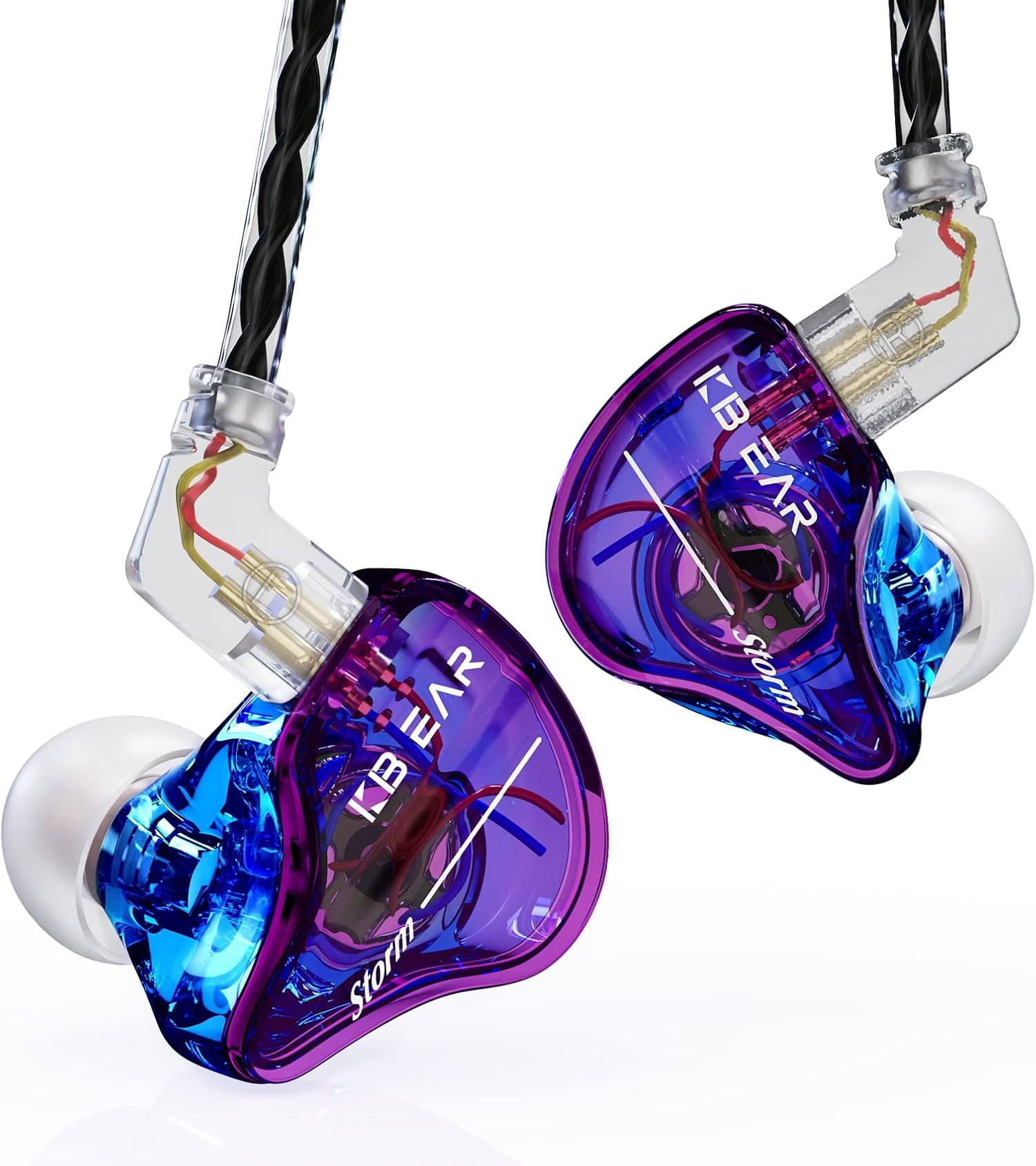 KBEAR Storm Professional in Ear Earphones for Singers Drummers ...
