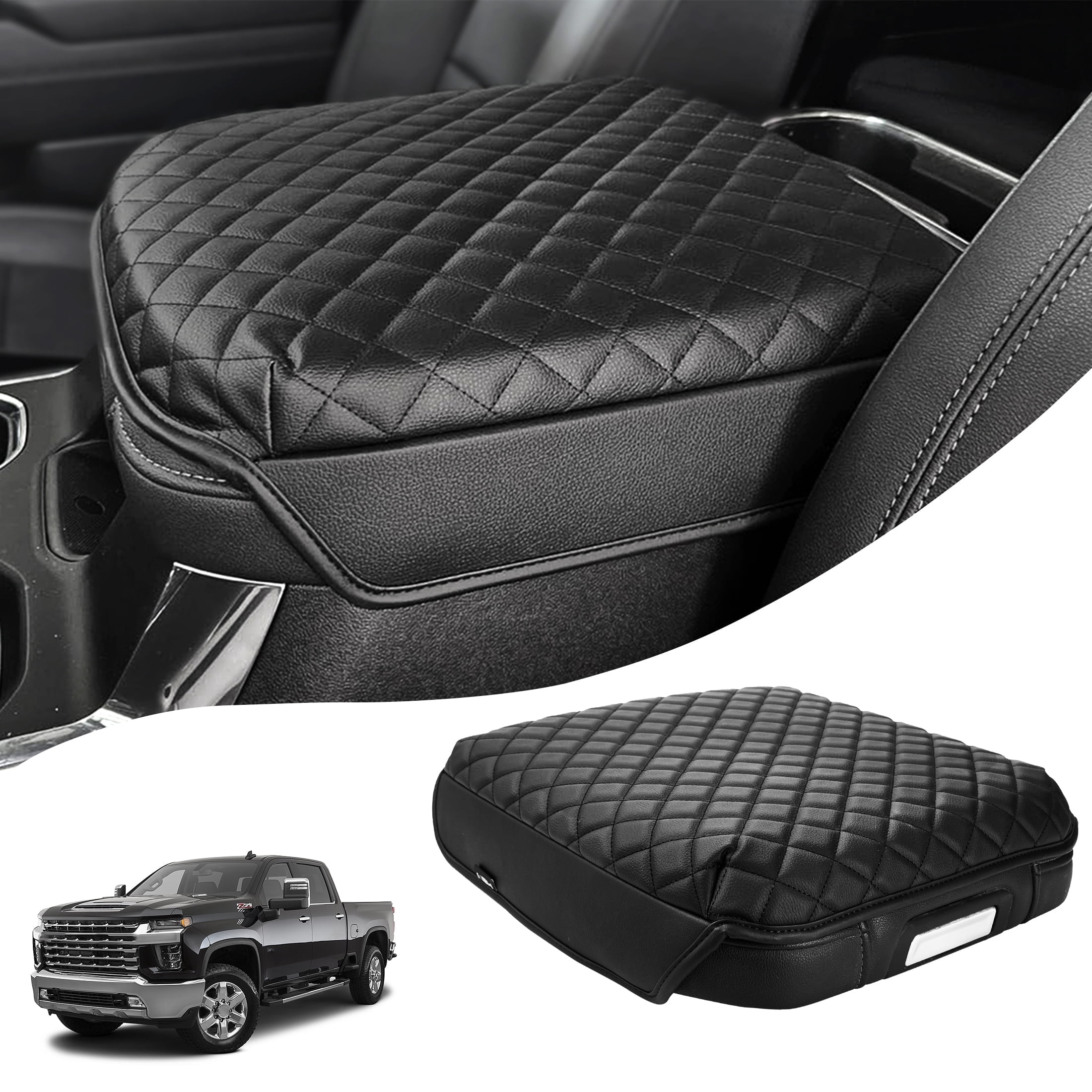 KBH Center Console Armrest Cover Compatible with Chevy Chevrolet ...