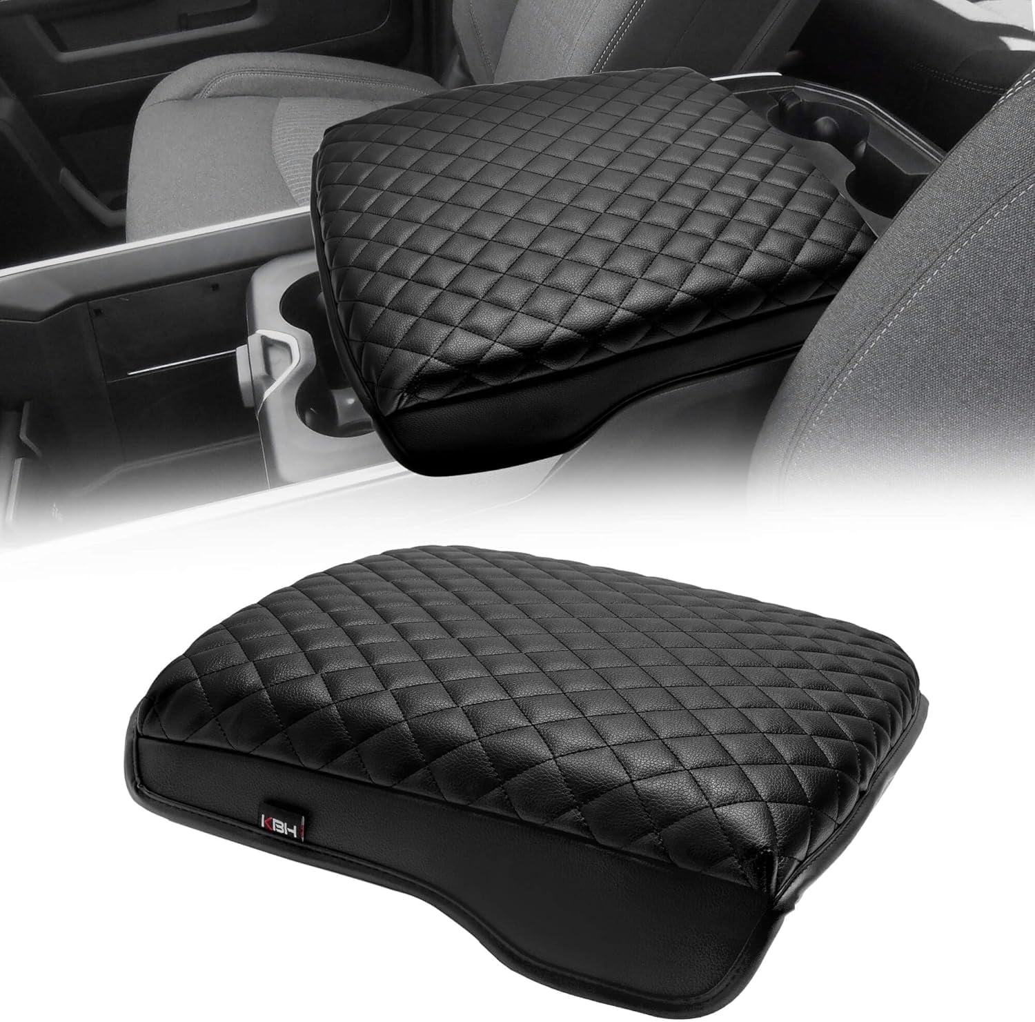 KBH Center Console Armrest Cover for Dodge Ram 1500 2500 3500 2019-2025 ...