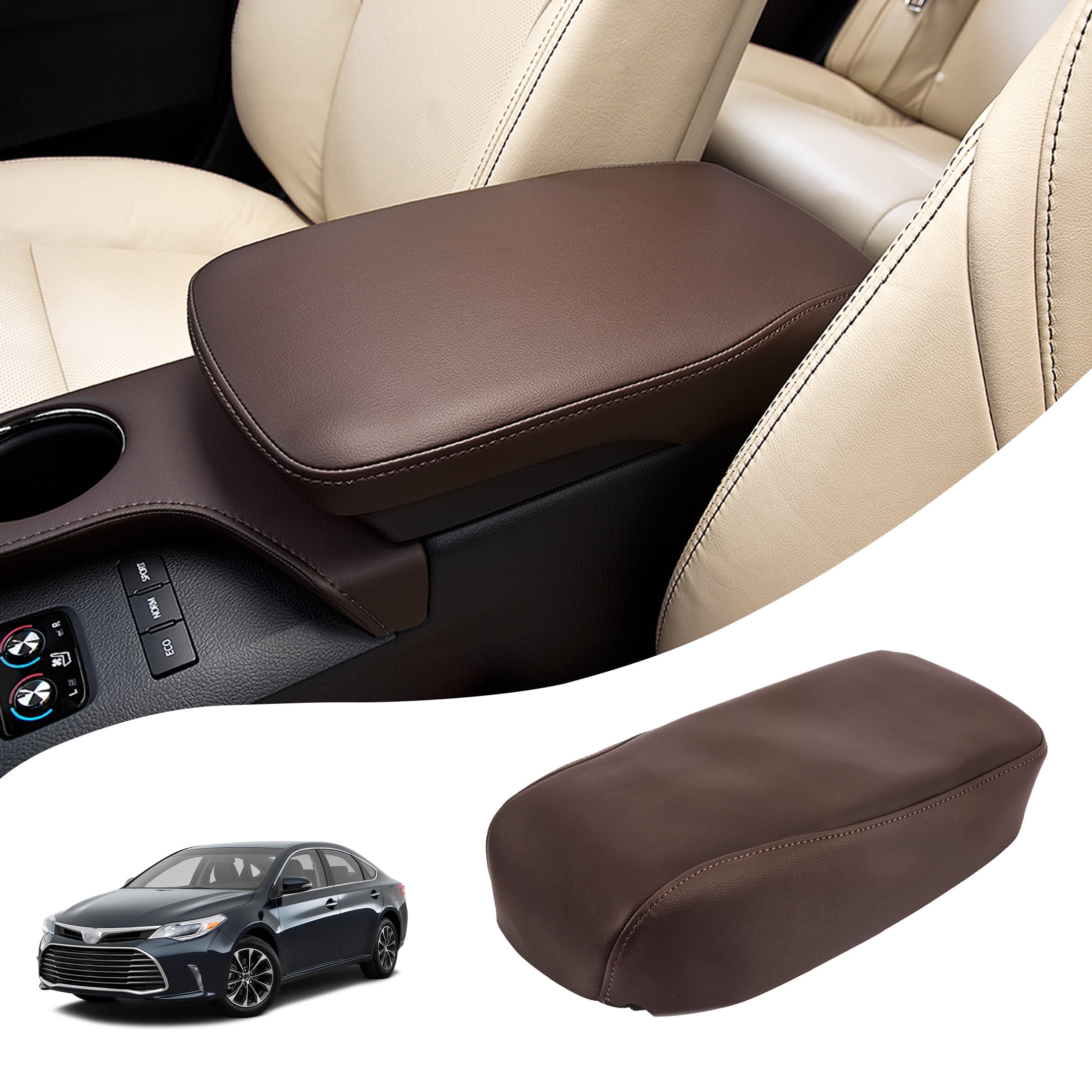 KBH Center Console Armrest Cover Replacement for 2013-2018 Toyota ...