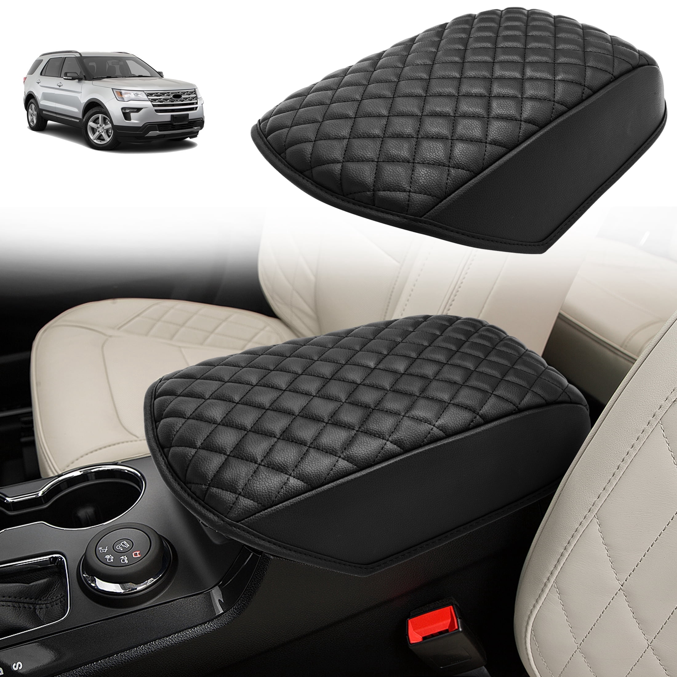 KBH Center Console Armrest Cover for Ford Explorer Accessories 2011 ...