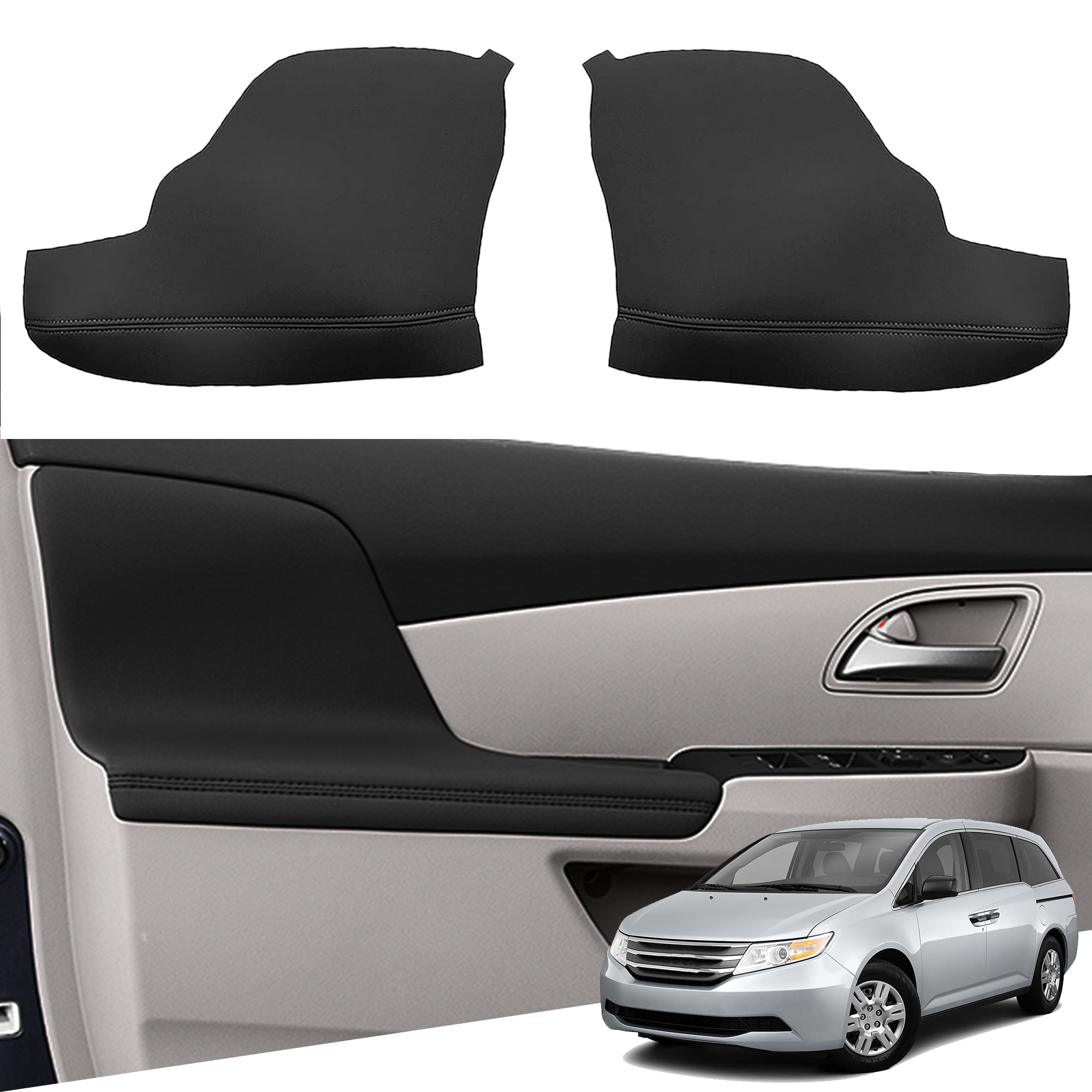 KBH Door Panel Armrest Cover Replacement for Honda Odyssey 2011-2017 ...