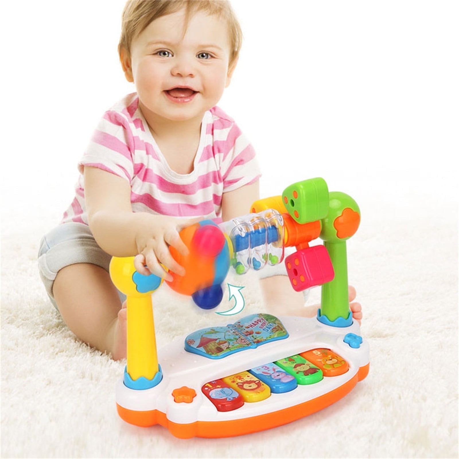 KBKYBUYZ Infant Piano Toys,Toddlers Piano Toys for 6-18 Monthes Old ...