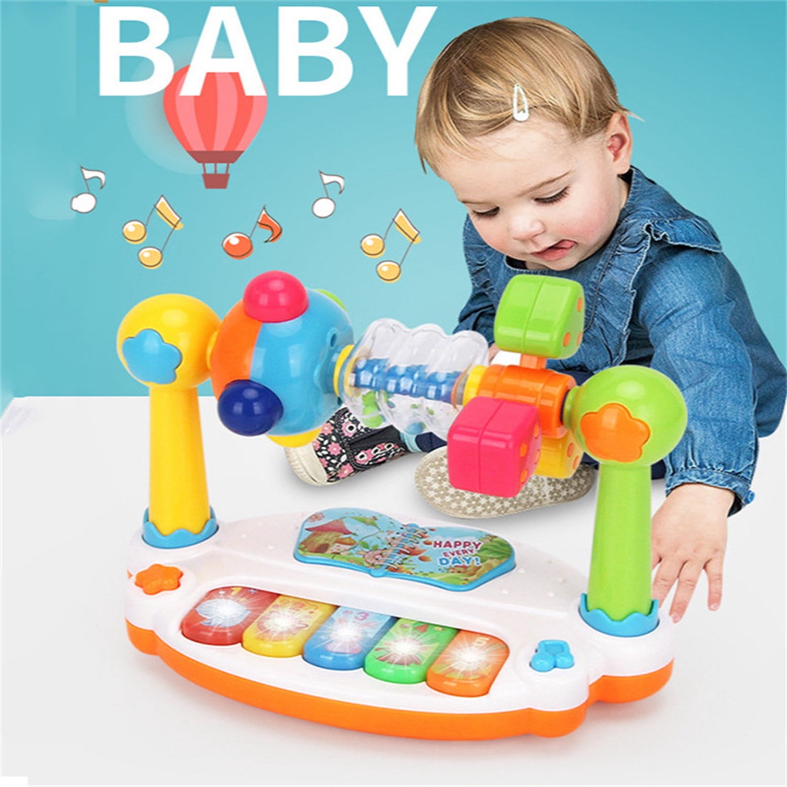 KBKYBUYZ Infant Piano Toys,Toddlers Piano Toys for 6-18 Monthes Old ...