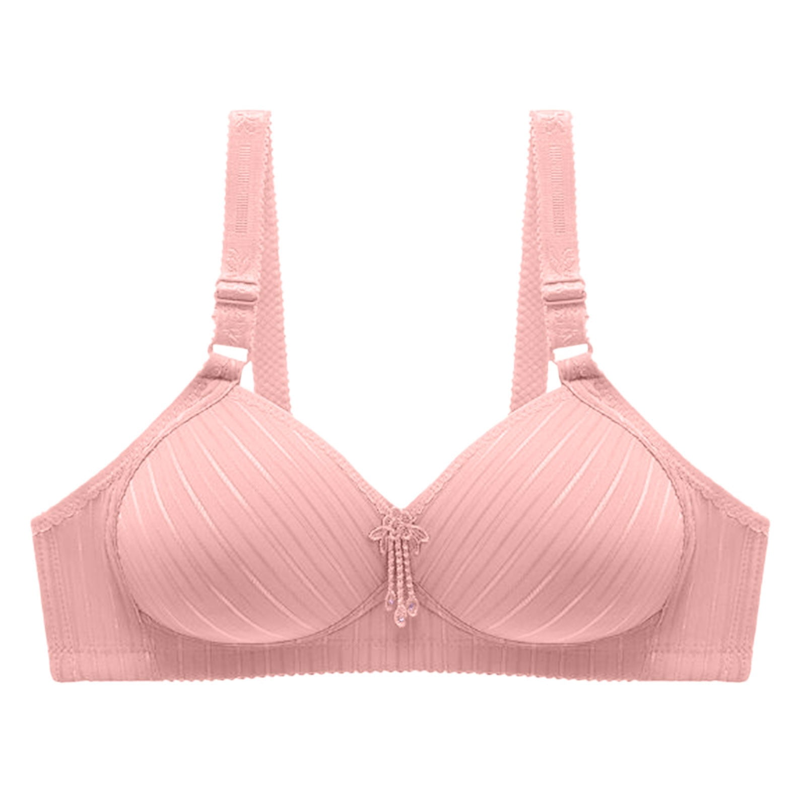 KBKYBUYZ Women's No Rims Comfortable Hot Three Breasted Adjust Solid ...